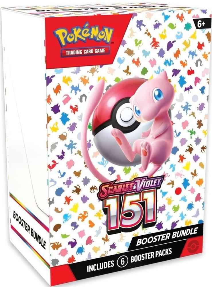 151 Booster Bundle - SV: Scarlet & Violet 151 (MEW) (6 Packs) – R's ...